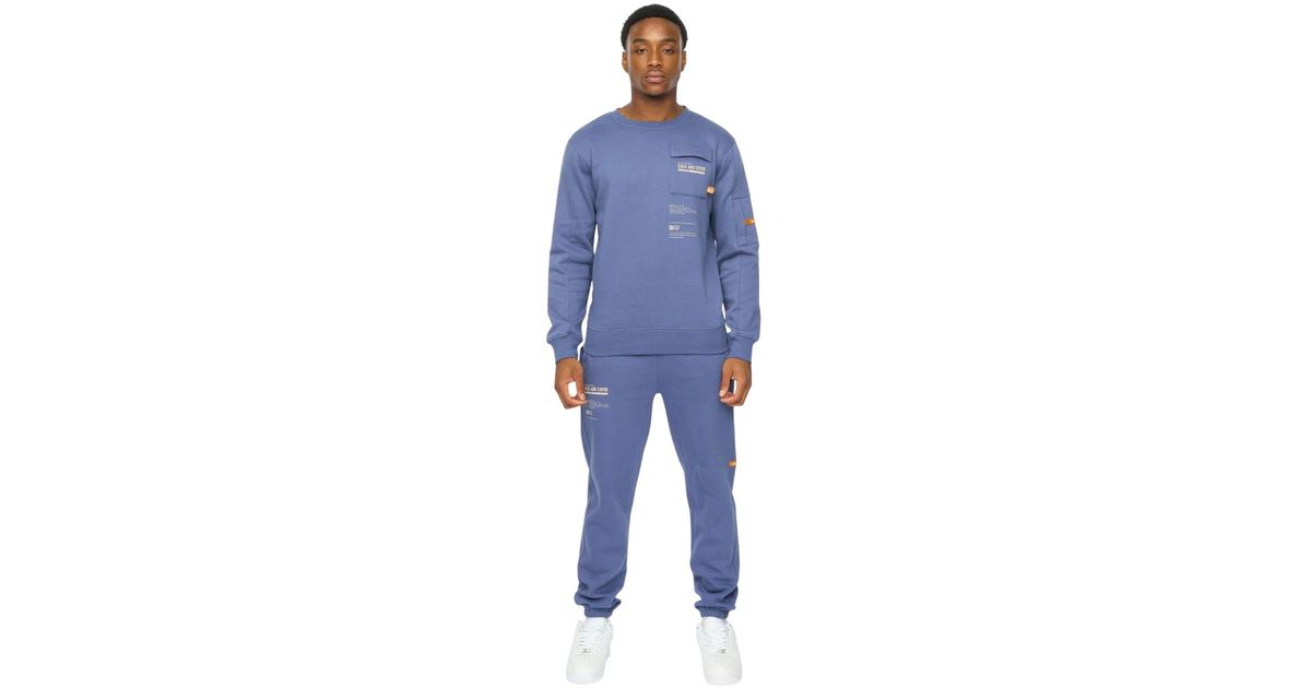 Duck and Cover Applewood Top & Bottom Set (Denim) in Blue for Men | Lyst UK