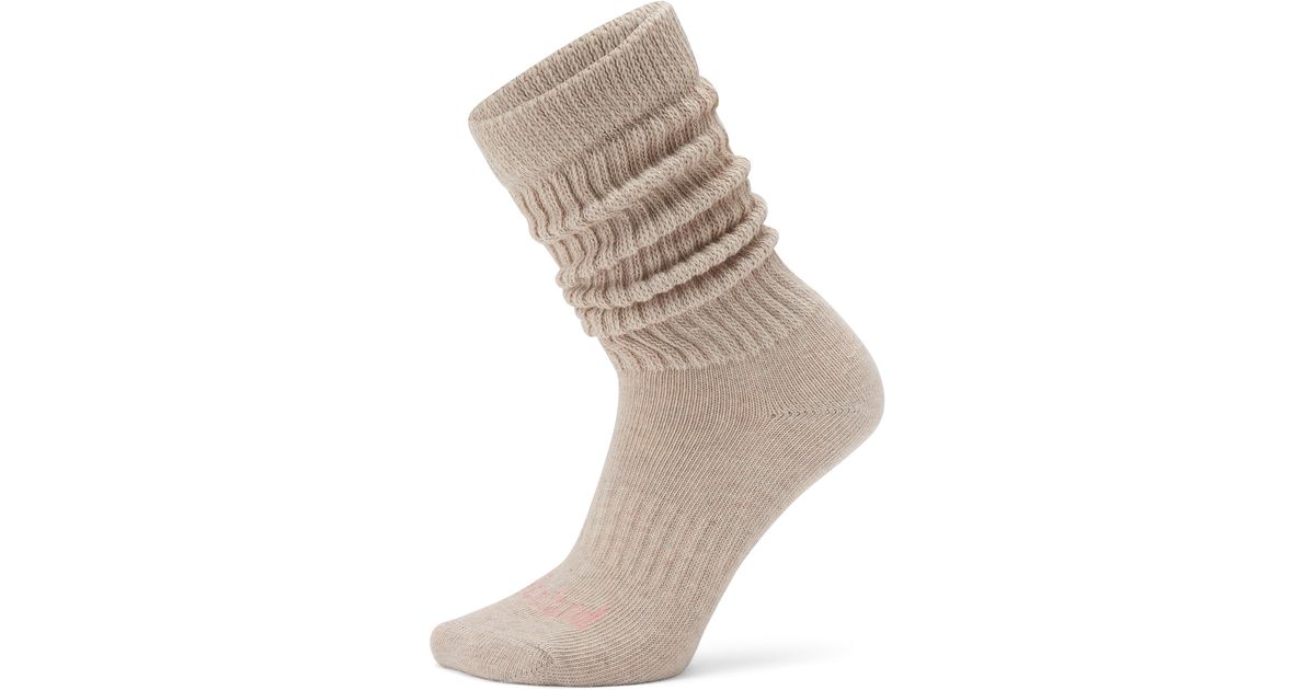 Timberland Extra Long Heavy Slouch Socks in Natural | Lyst UK