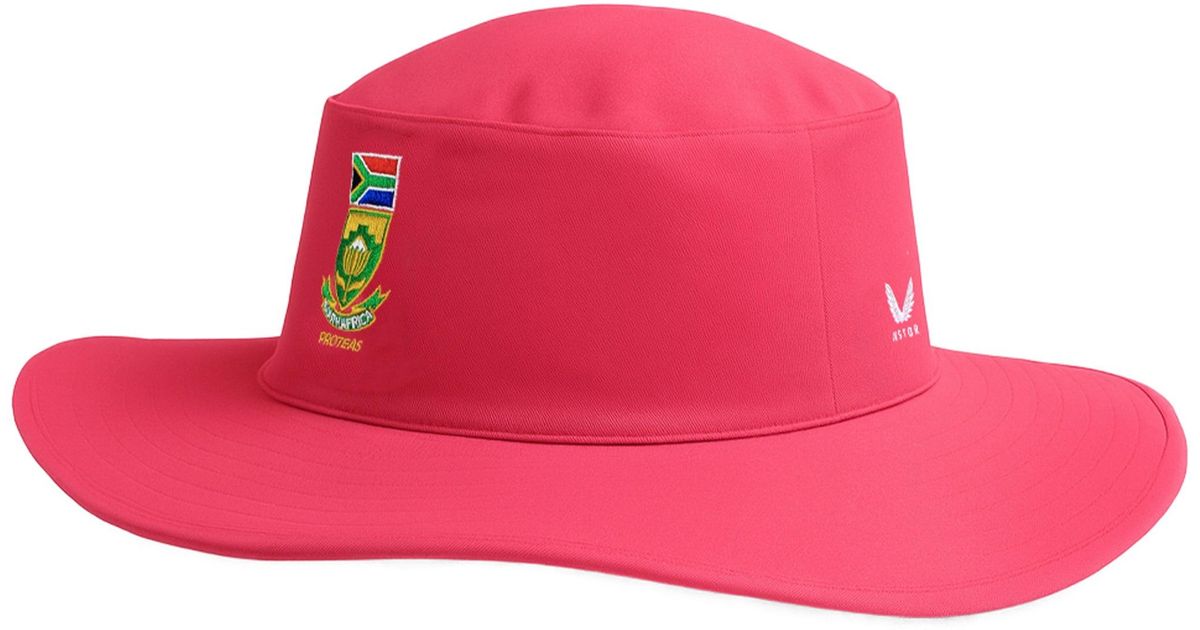 Castore South Africa Elite Rugby Bucket Hat Cotton in Pink | Lyst UK