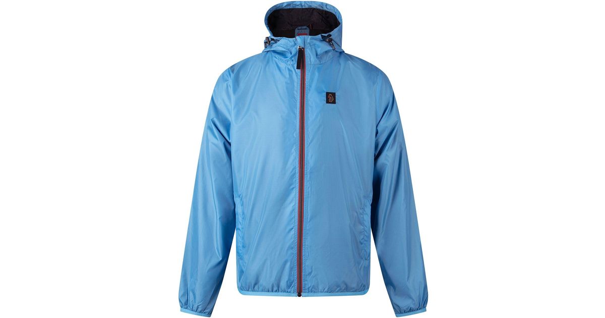 Luke 1977 Garnedd Lightweight Nylon Jacket in Blue for Men | Lyst UK