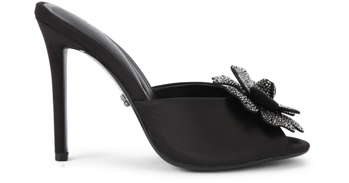 Carvela Kurt Geiger Fiore Mule Sandals in Black | Lyst UK