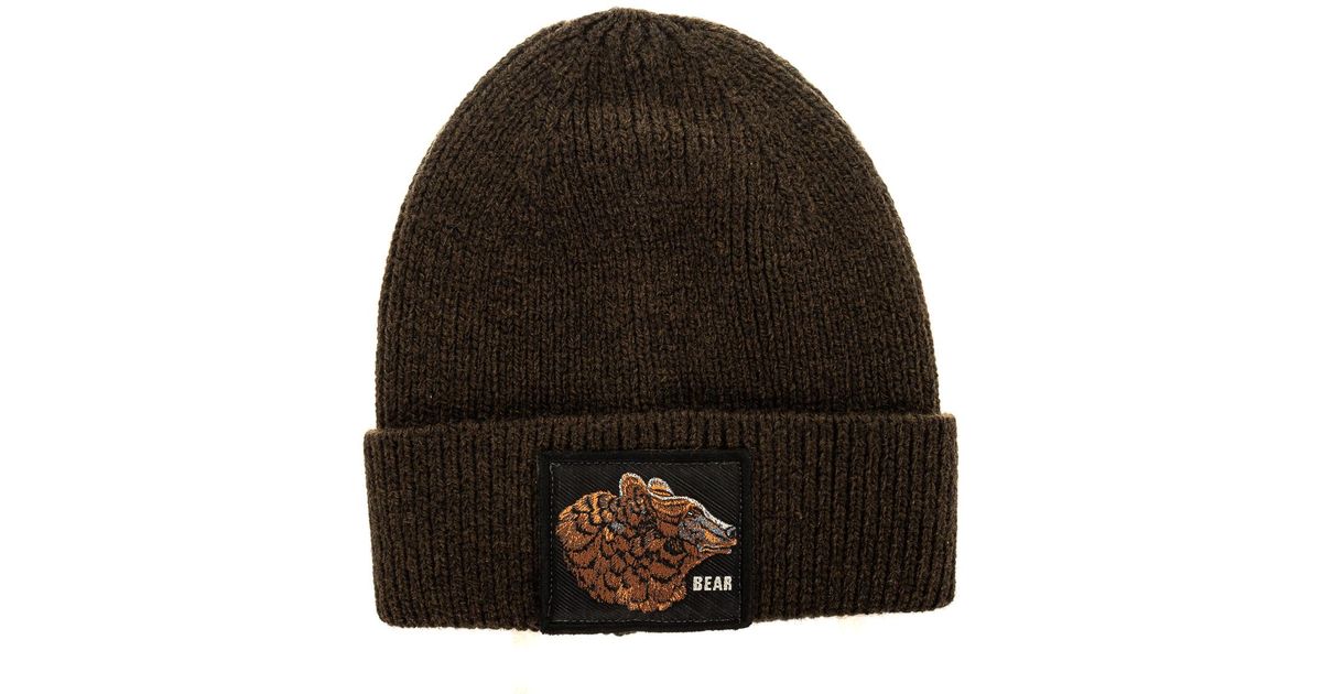 John Frank Hat With Hem And Label On The Front Jfbn18W04 in Brown for ...