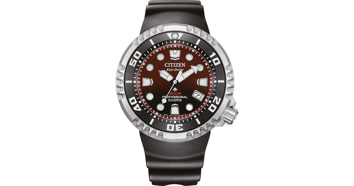 Citizen Promaster Dive Watch Bn1024-01Z Rubber in Black for Men | Lyst UK