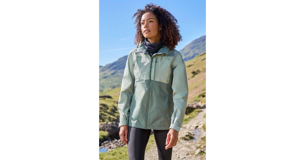 Mountain Warehouse 'Rainforest' Jacket With Pockets Waterproof Rain ...