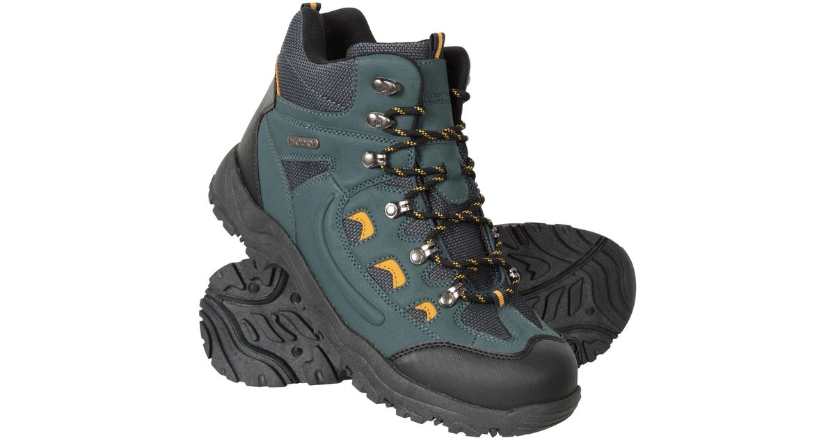 Mountain Warehouse 'Adventurer' Isodry Boots Cushioned Footbed ...