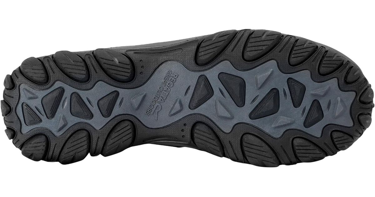 Regatta Edgepoint Iv Low Walking Shoes (Granite/Dark Steel) in Black ...