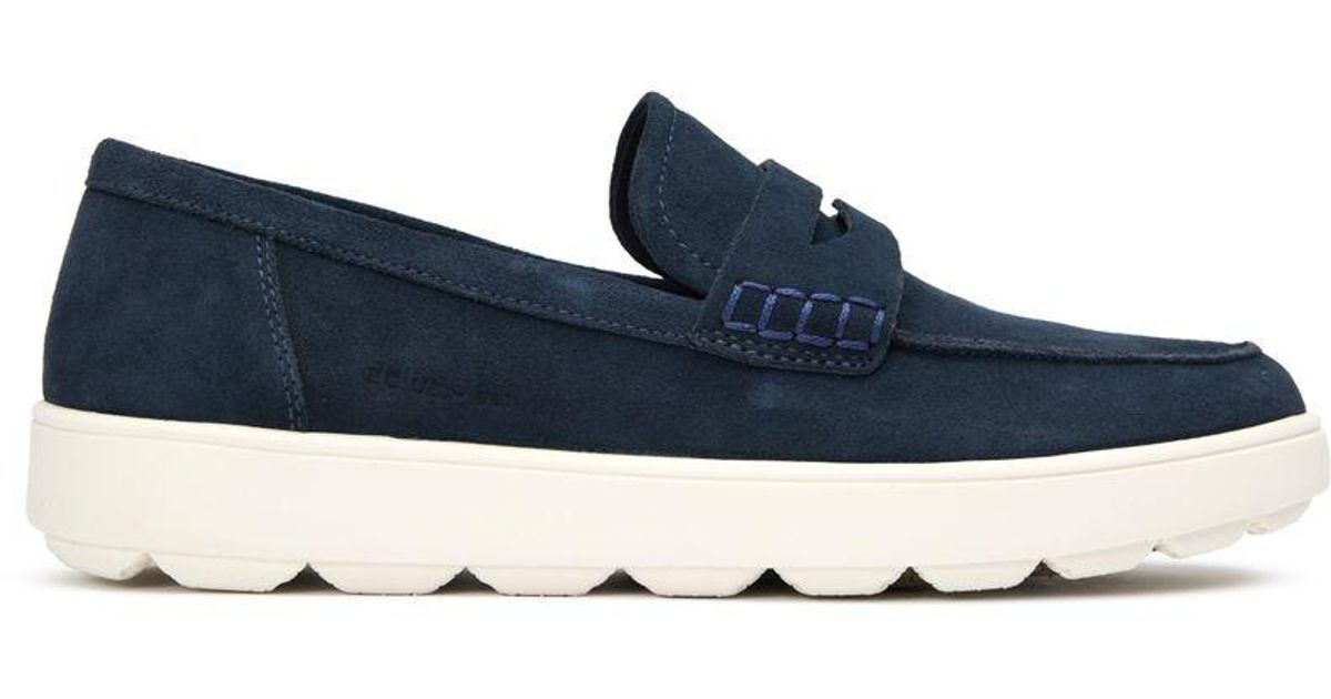 Geox Spherica Ecub-1 Shoes in Blue for Men | Lyst UK