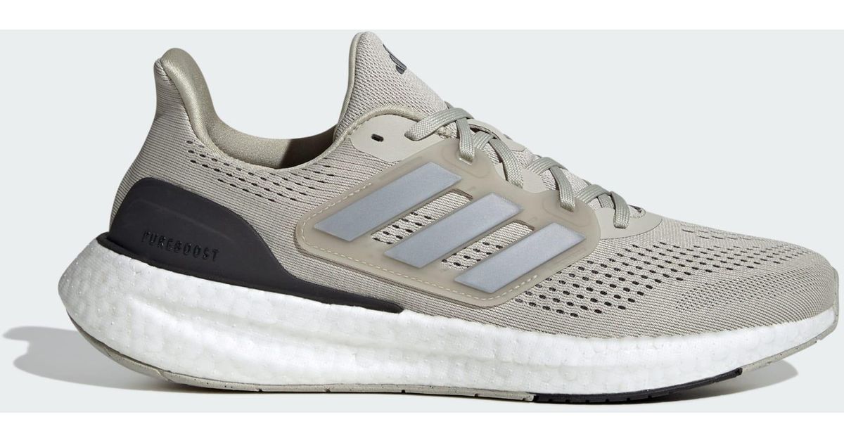 adidas Originals Pureboost 23 Shoes in Grey for Men | Lyst UK