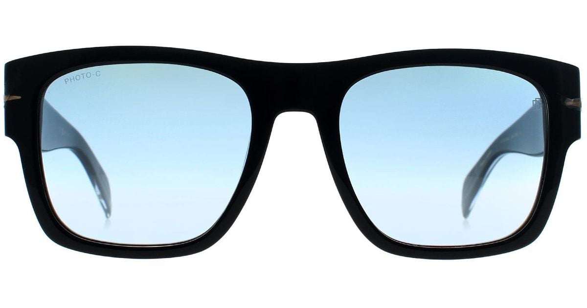 David Beckham Square Gradient Db 7000/S in Black for Men | Lyst UK