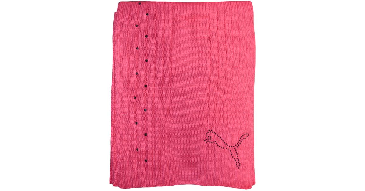 PUMA Ladies Crystal Cat Scarf Rose) in Pink | Lyst UK