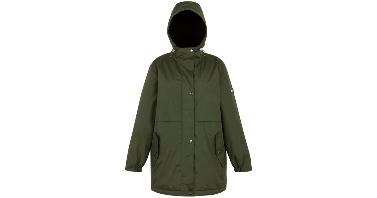 Regatta Ladies Brielly Insulated Waterproof Jacket (Dark) in Green ...