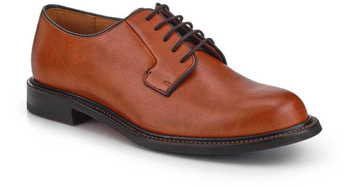 Jones Bootmaker Barnes Goodyear Welt Leather Lace-Up Shoes in Brown for ...