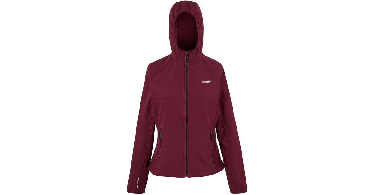Regatta Ladies Soft Shell Jacket (Dark Pimento) in Purple | Lyst UK