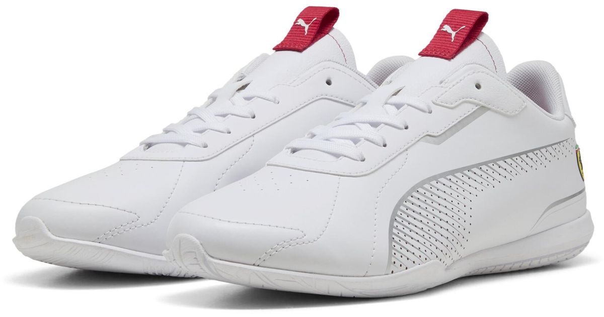 PUMA Scuderia Ferrari Hp Neo Cat 3.0 Sneakers in White | Lyst UK