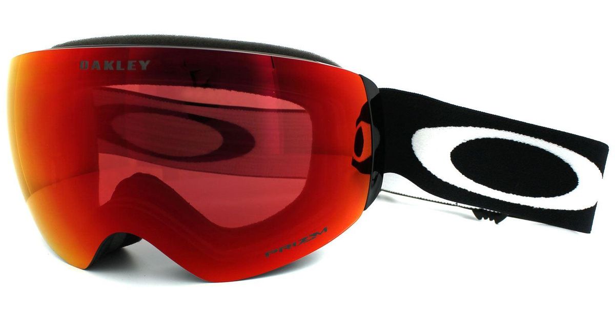 Oakley Ski Snow Goggles Flight Deck Xm Oo7064-39 Matt Prizm Torch ...
