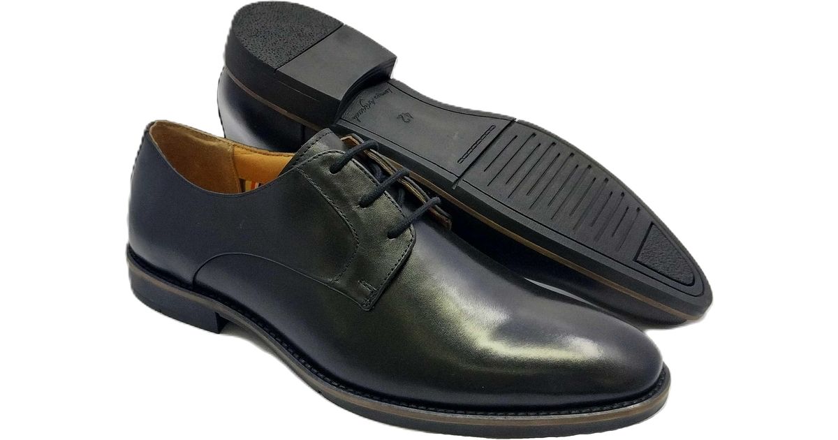 LB Comfort Floyd Leather Shoes in Black for Men | Lyst UK