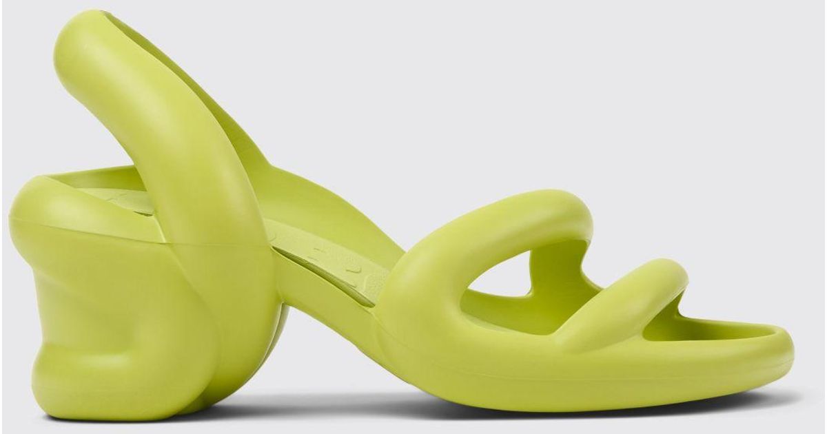 Camper Lab Sandals Sculptural Heel in Yellow for Men | Lyst UK