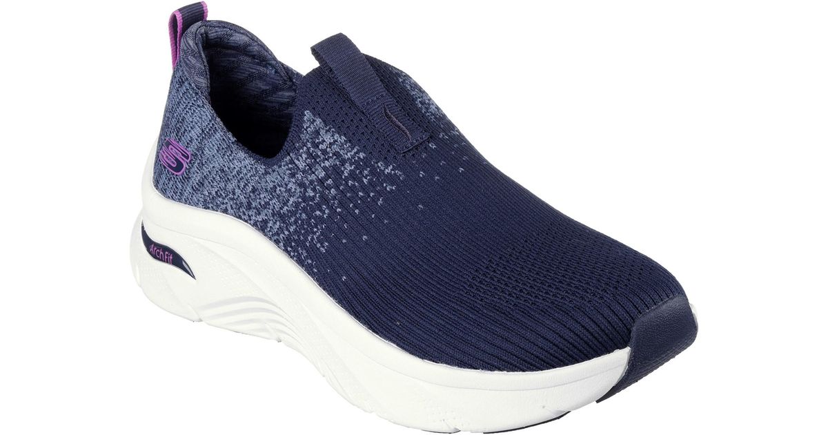Skechers Arch Fit D'Lux Key Journey 149684-Nvy Slip On Shoe in Blue ...