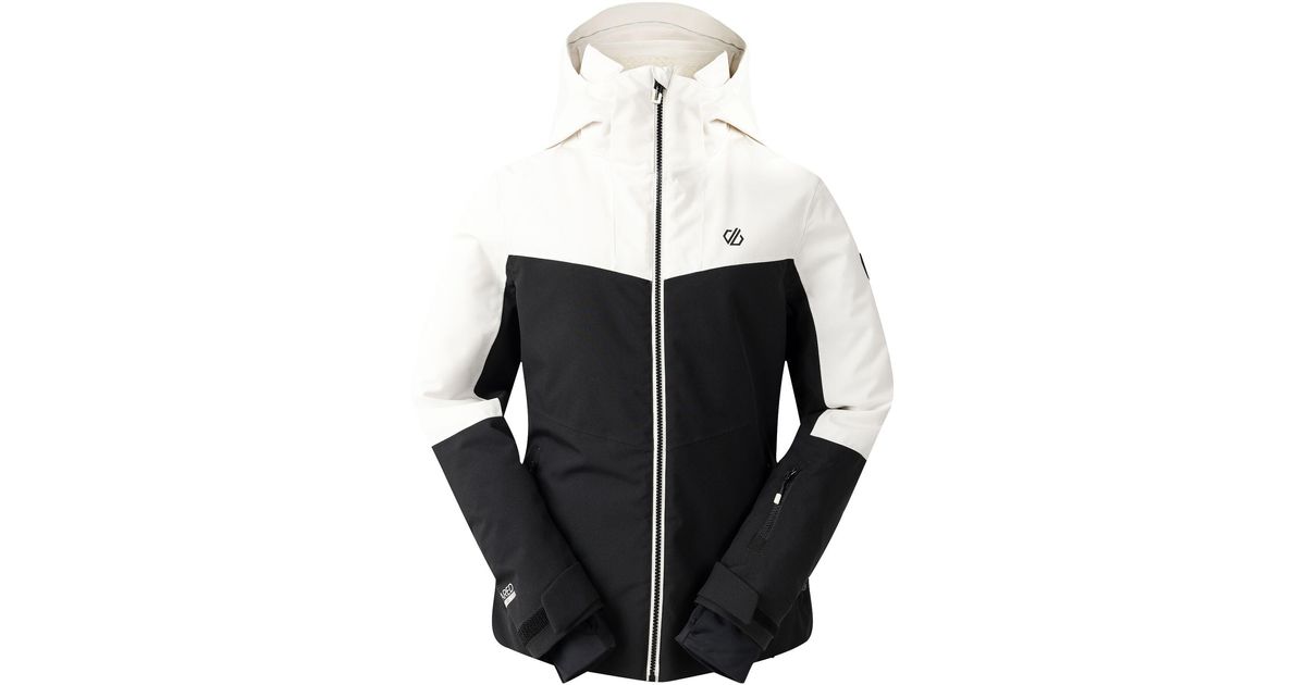 Dare 2b Ladies Iced Waterproof Ski Jacket (Egret/ in Black | Lyst UK