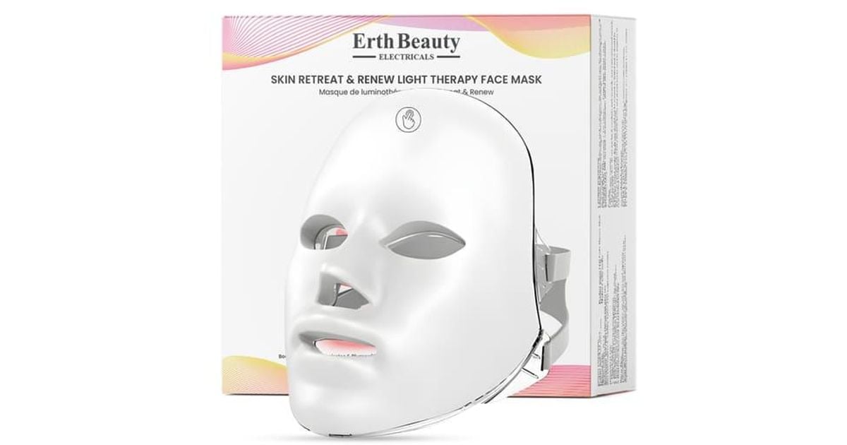 Erth Skin London Erthskin Retreat & Renew Light Therapy Face Mask in ...