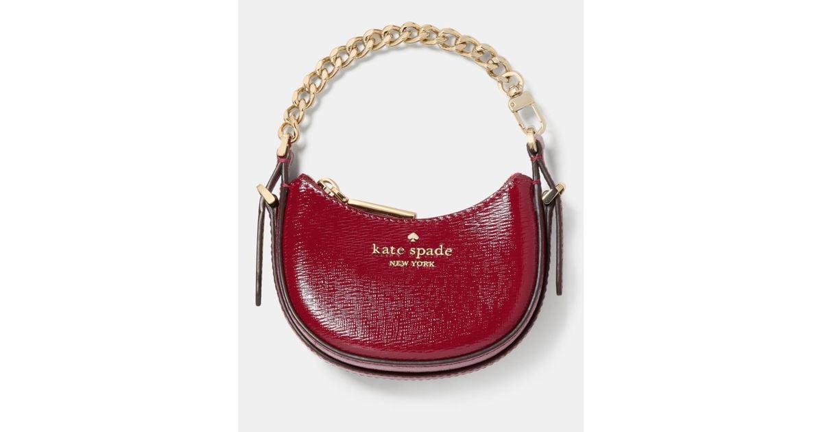 Kate Spade Nova Micro Bag Charm in Red | Lyst UK