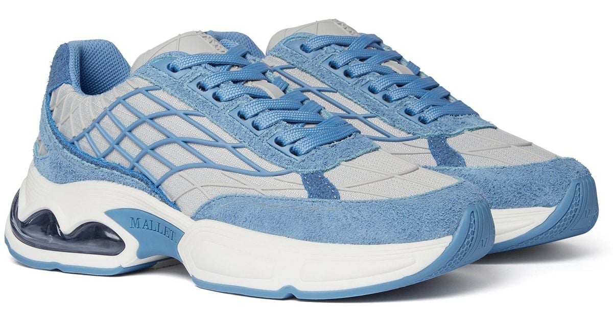 Mallet Neptune Trainers Size 3 in Blue | Lyst UK
