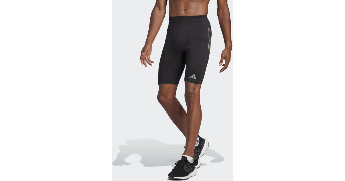 adidas Originals Own The Run 1/2 Leggings in Black for Men | Lyst UK