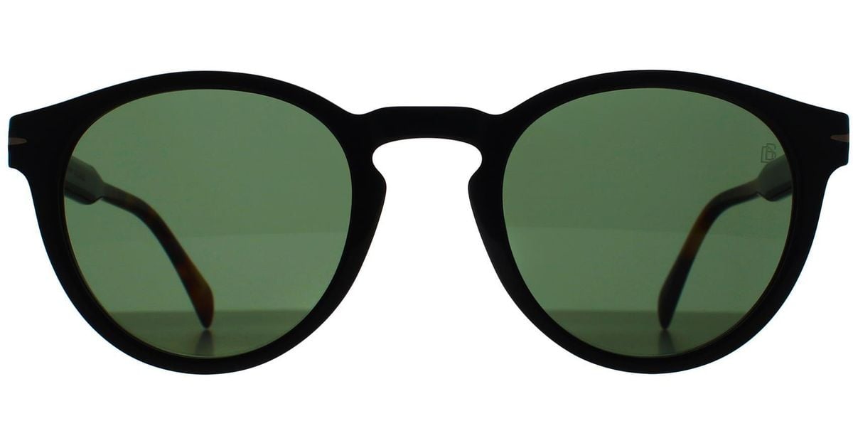 David Beckham Round Db 1111/S in Green for Men | Lyst UK