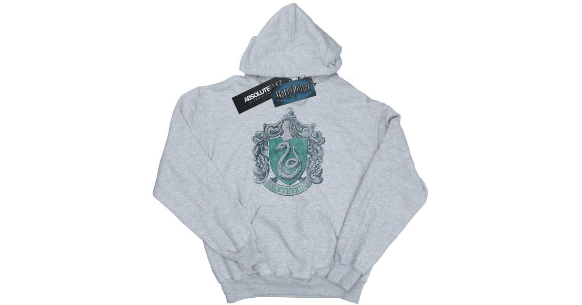 Harry Potter Slytherin Cotton Hoodie (Sports) in Blue for Men | Lyst UK