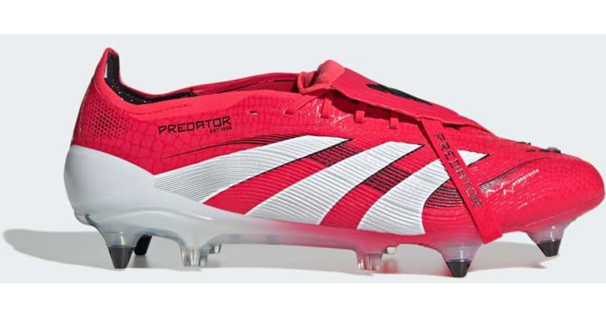 adidas Originals Predator Elite Fold-Over Tongue Soft Ground Boots ...
