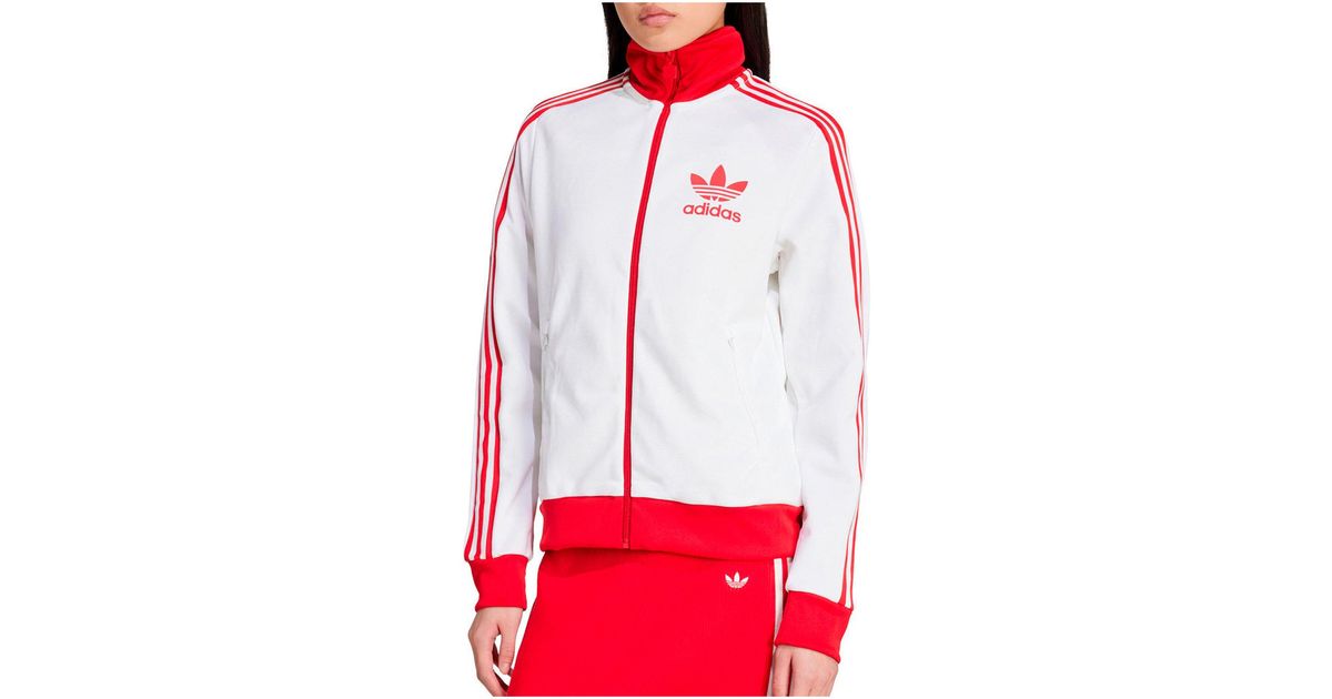 adidas Classic Tt in Red | Lyst UK