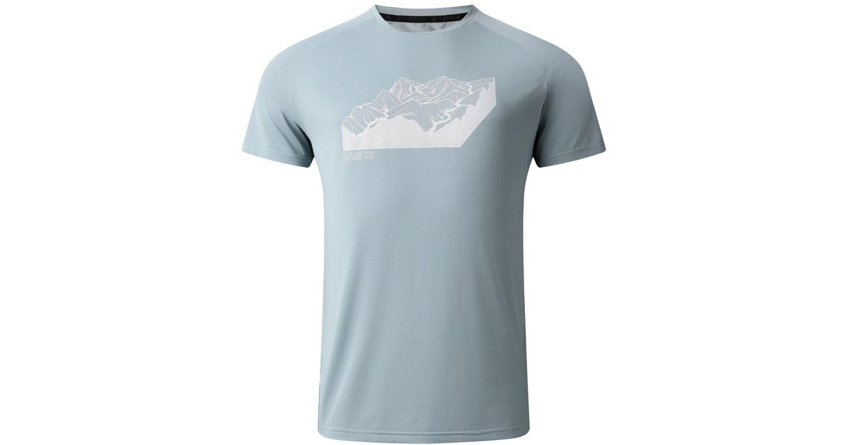 Dare 2b Tech Ii T-Shirt (Lead) in Blue for Men | Lyst UK