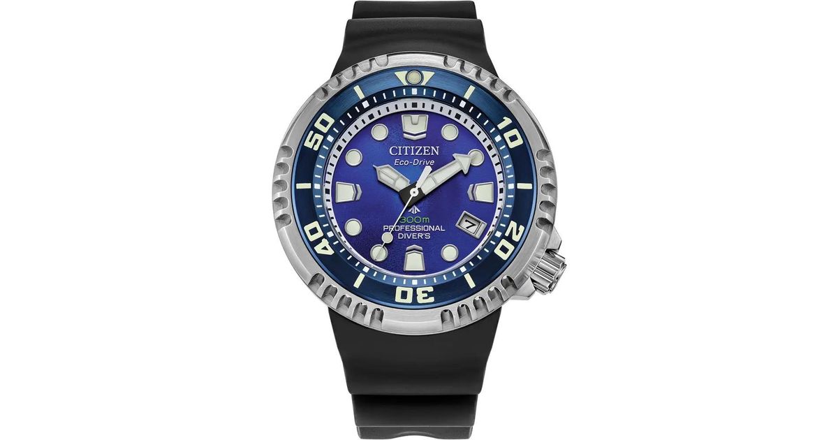 Citizen Promaster Dive Watch Bn1025-08L Rubber in Black for Men | Lyst UK