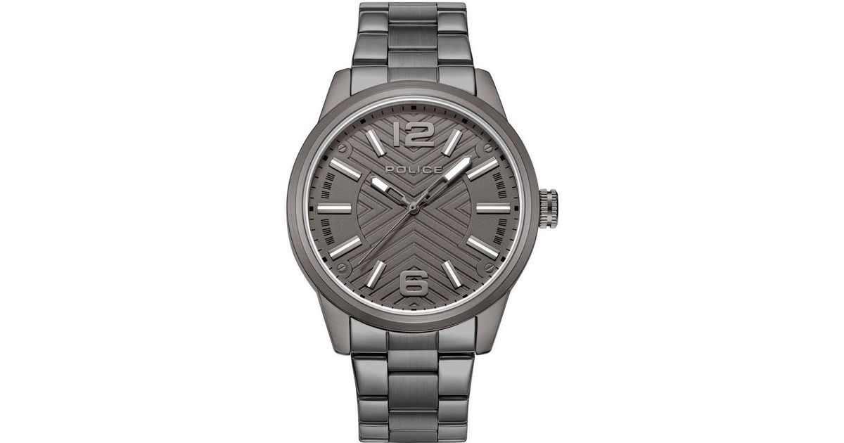 Police Pewjg9004602 Urban Rebel Watch in Grey for Men | Lyst UK