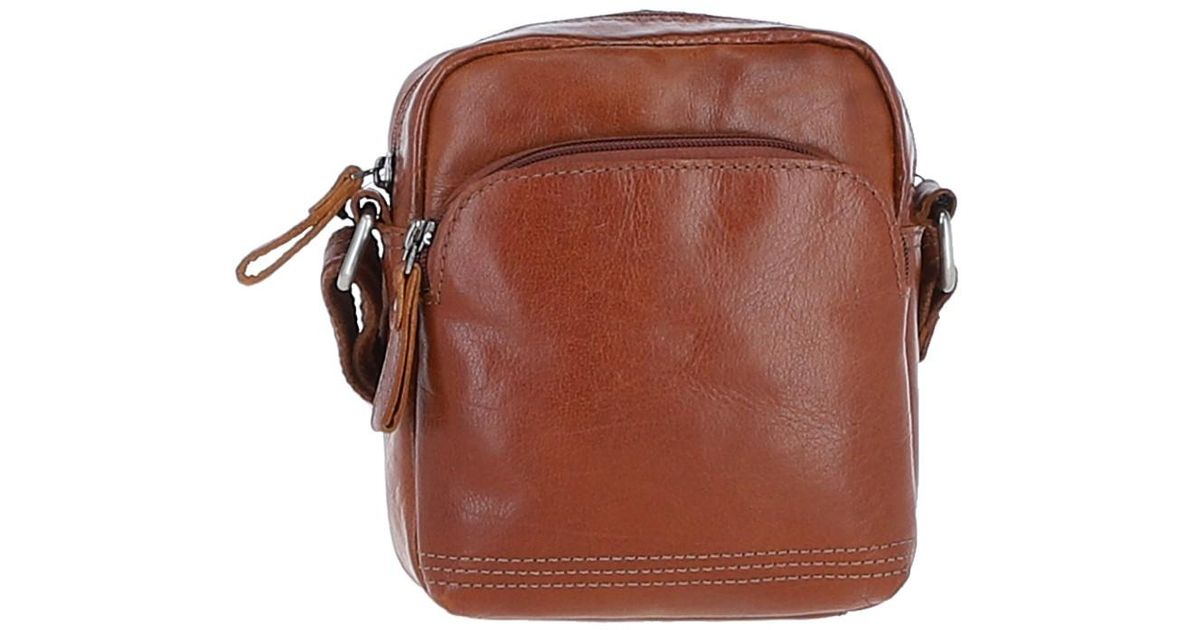 Ashwood Leather 'Valerio' Real Vintage Small Flight Shoulder Bag in ...