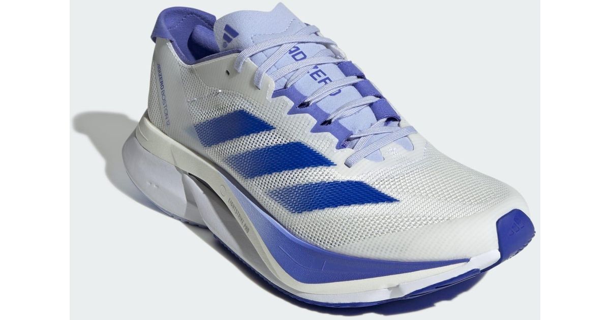 adidas Originals Adizero Boston 12 Shoes in Blue | Lyst UK
