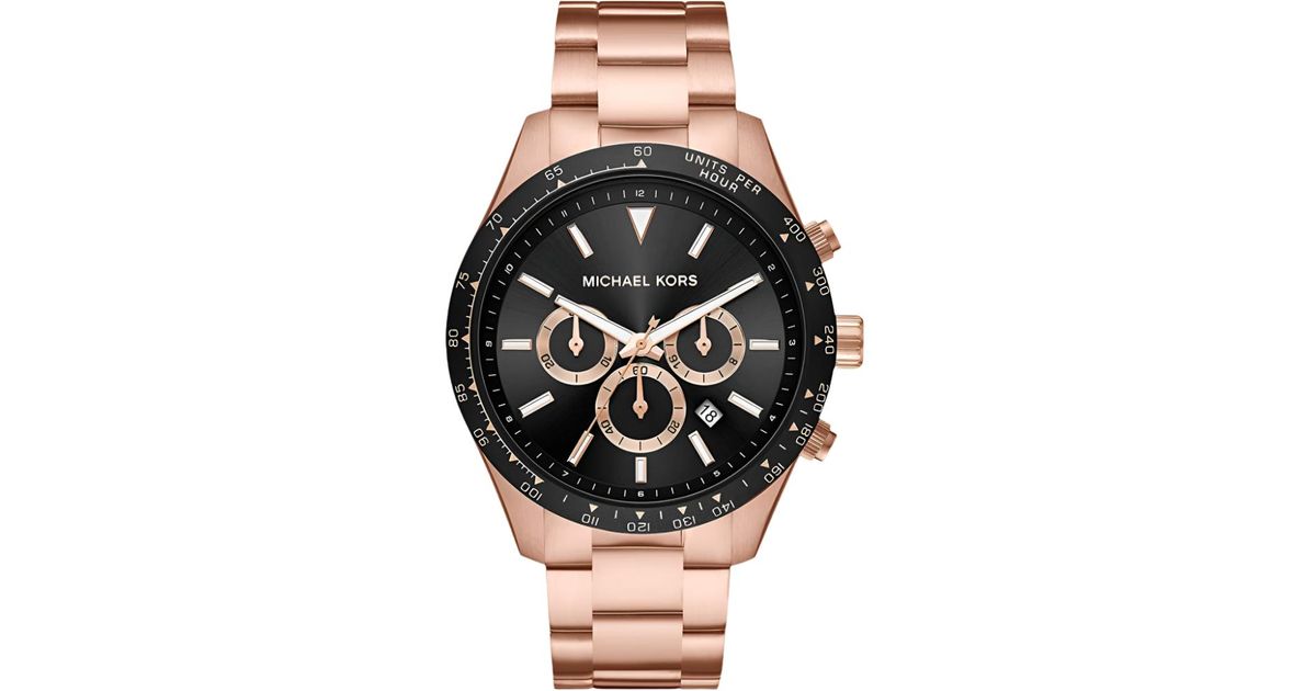 Michael Kors Mk8824 Watch in Black for Men | Lyst UK
