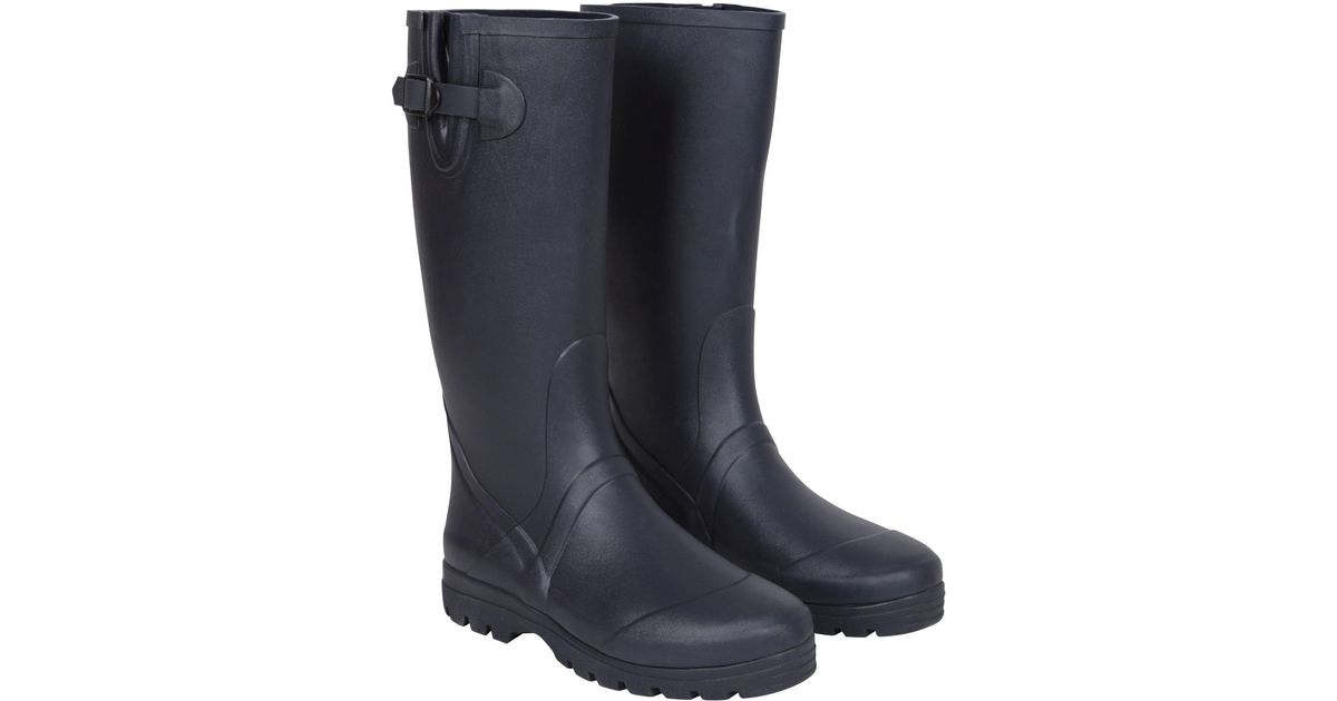 Mountain Warehouse Tall Rubber Wellies Waterproof Sturdy Grip Outdoor ...