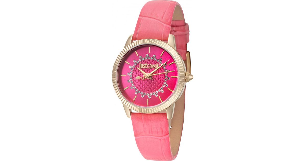 Just Cavalli Jc1L258L0215 Ladies Glam Chic Watch in Pink | Lyst UK