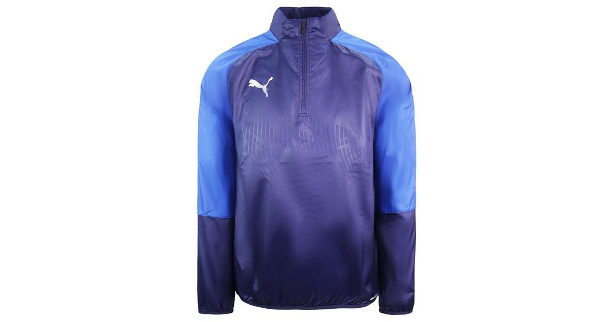 PUMA Windcell 1/2 Zip Up Long Sleeve Windbreaker Jacket 656196 04 in ...