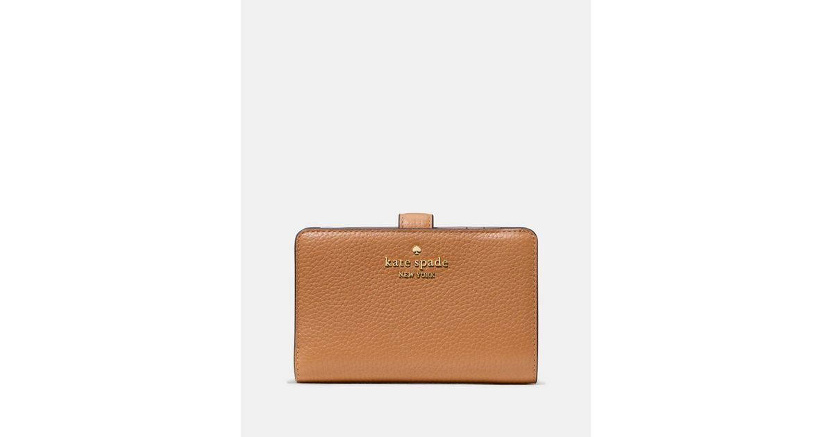 Kate Spade Medium Bifold Wallet in Brown | Lyst UK
