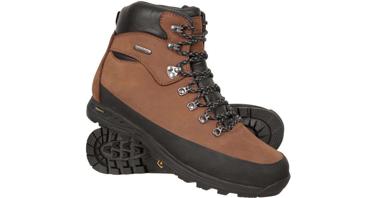 Mountain Warehouse 'Quest' Walking Boots Isogrip Outsole Waterproof ...