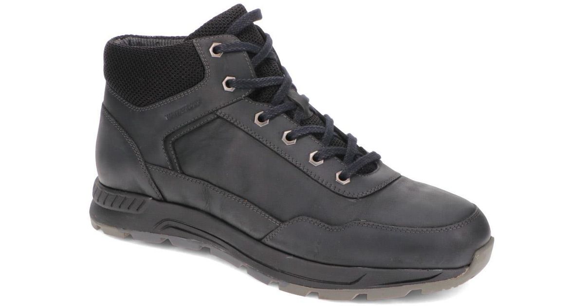 Jones Bootmaker Hurley Water-Resistant Ankle Boots in Black for Men ...