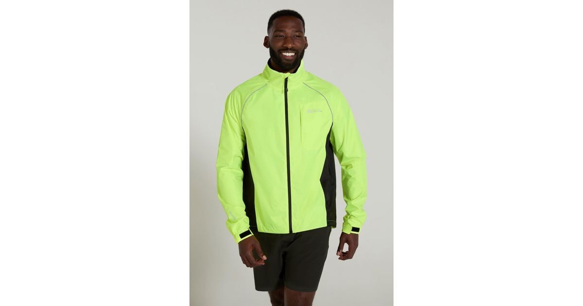 Mountain Warehouse 'Adrenaline' Cycling Jacket Reflective Waterproof ...