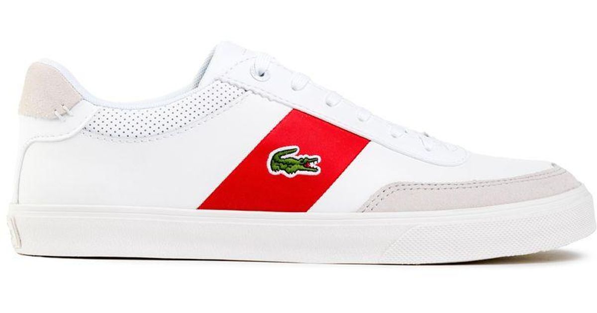 Lacoste Court Master Trainers in Red for Men | Lyst UK