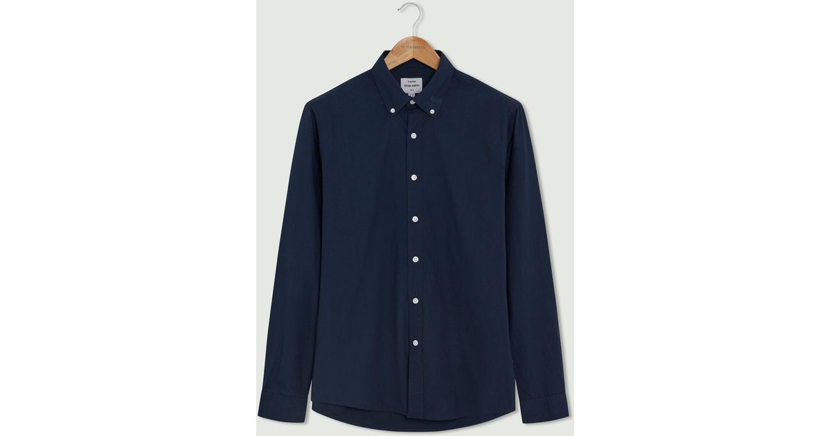 Peter Werth Peak Ls Shirt in Blue for Men | Lyst UK
