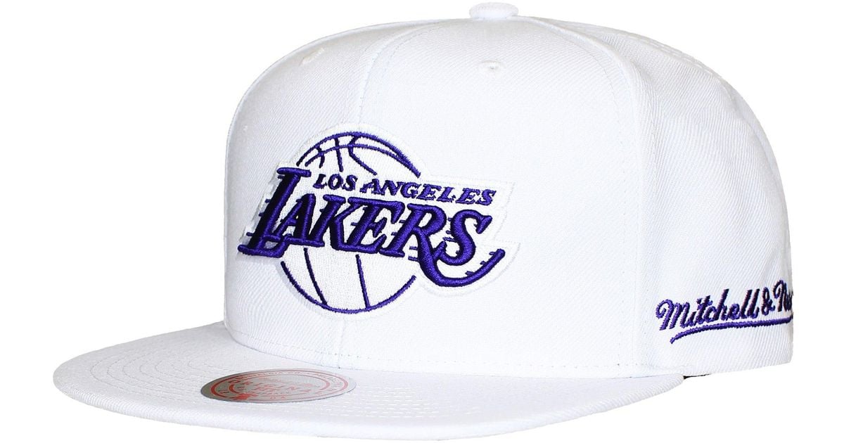 Mitchell & Ness Nba Los Angeles Lakers Christmas Day Cap in Blue for ...