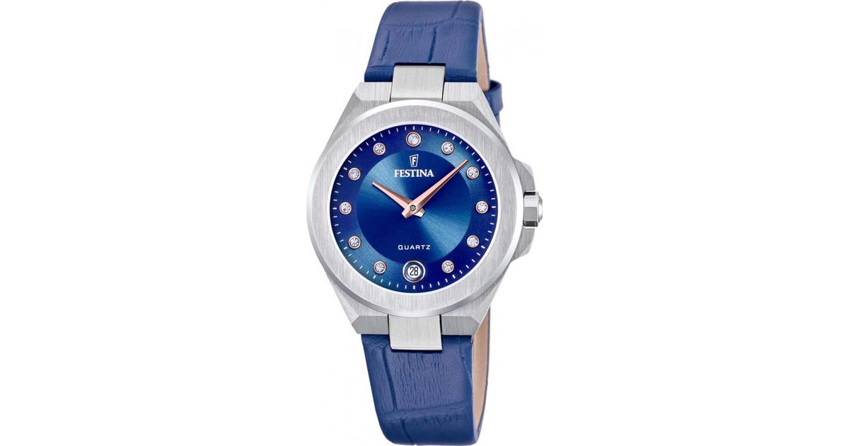 Festina F20701-4 Ladies Mademoiselle Watch in Blue | Lyst UK