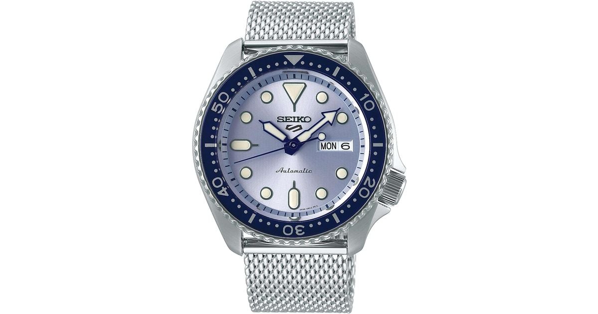Seiko Srpe77K1 Watch in Blue for Men | Lyst UK