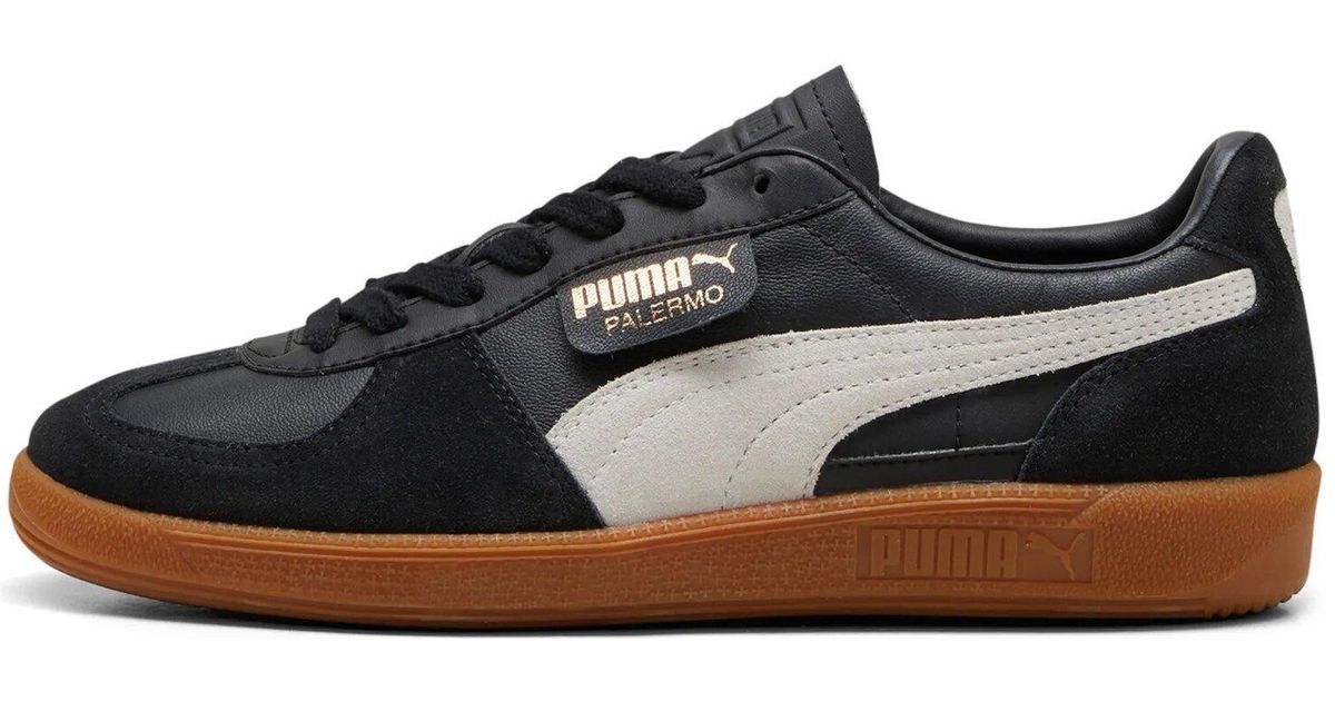 PUMA Palermo Lth in Black | Lyst UK